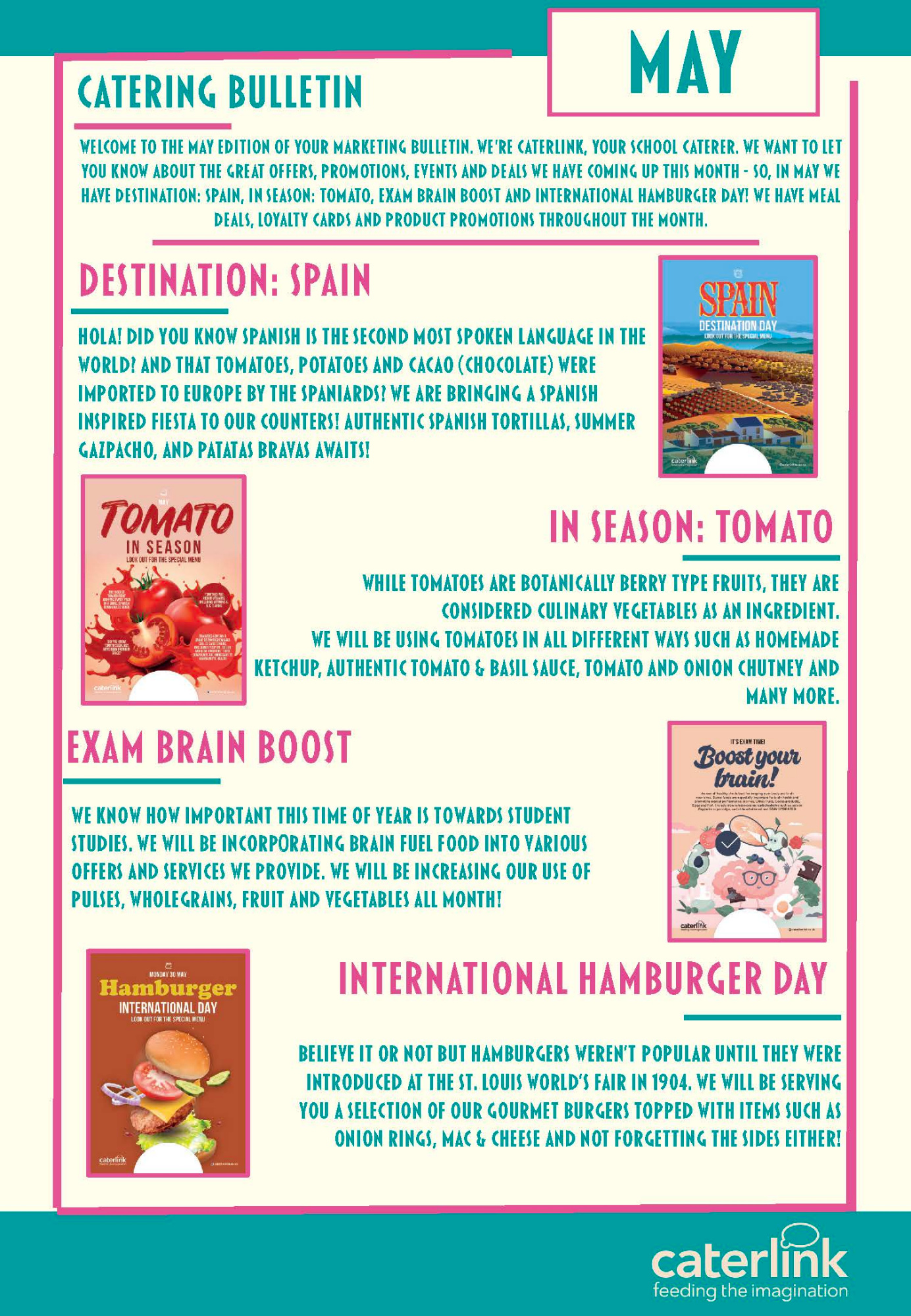 St Peter's Catholic School - Catering