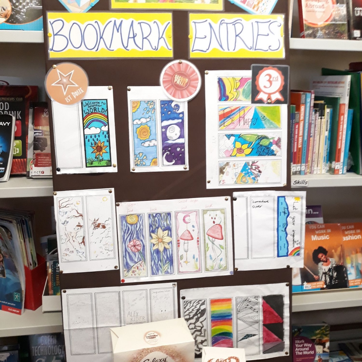 St Peter's Catholic School - Design a Bookmark Competition