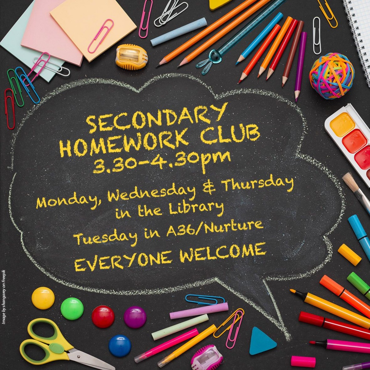St Peter's Catholic School - Homework Club
