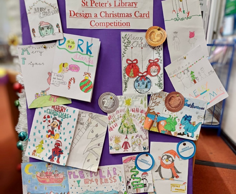 St Peter's Catholic School - Christmas card competition